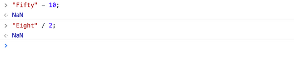 Data types: String, Number, and Boolean